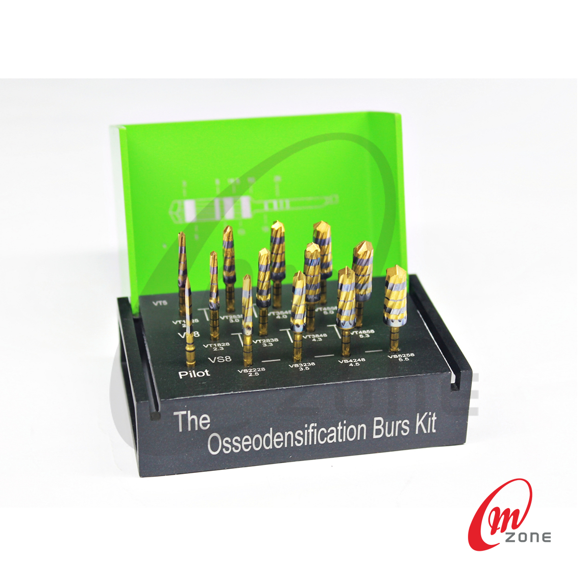 Mini Osseodensification Burs Kit – Metal Cut Zone